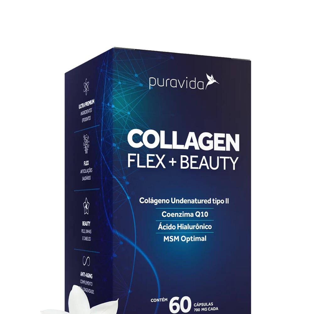 Comprar Collagen Flex Beauty Puravida 60 Cápsulas - a partir de R$176 ...