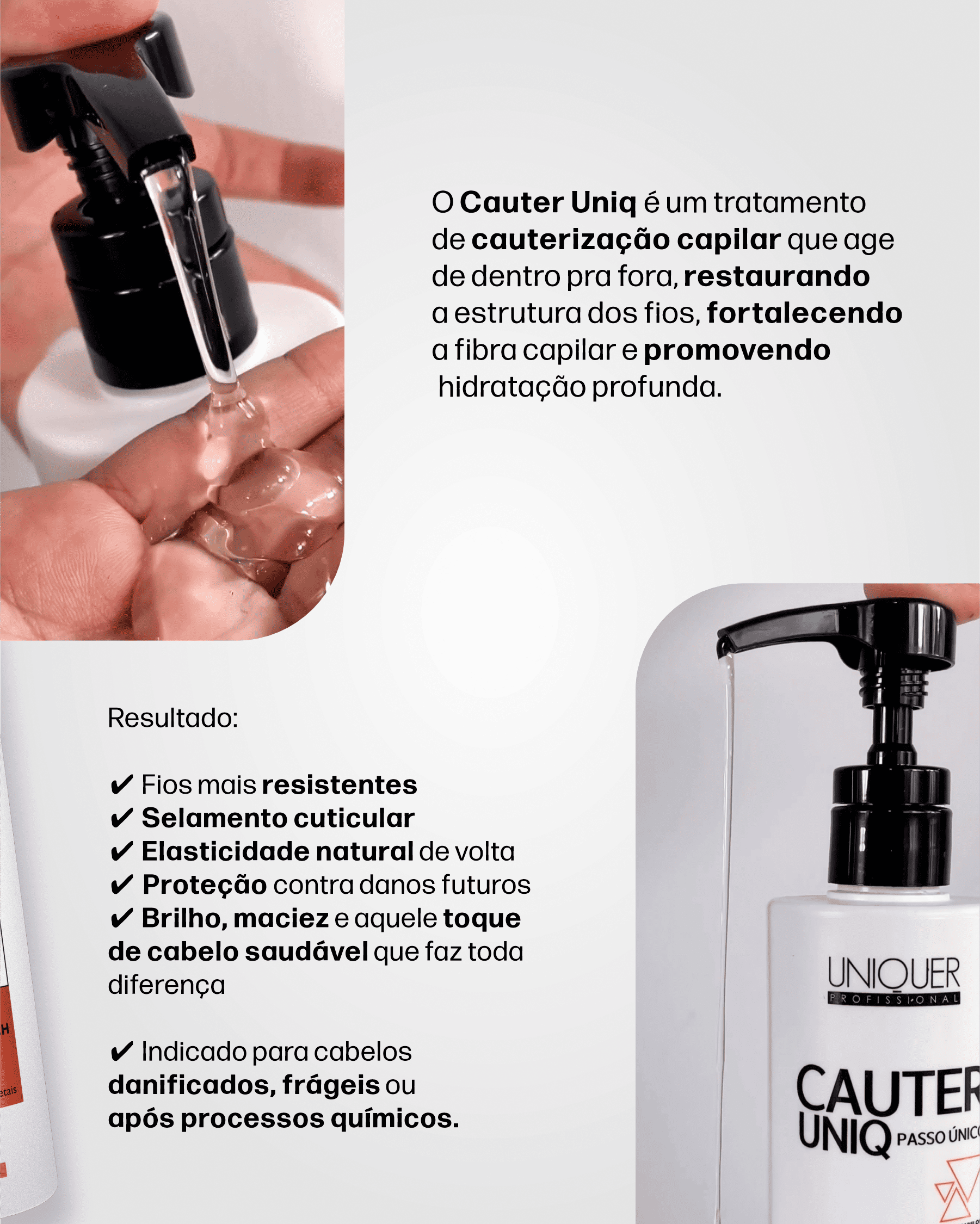 Comprar Cauter Uniq Passo Unico 500ml Uniquer - a partir de R$66,40