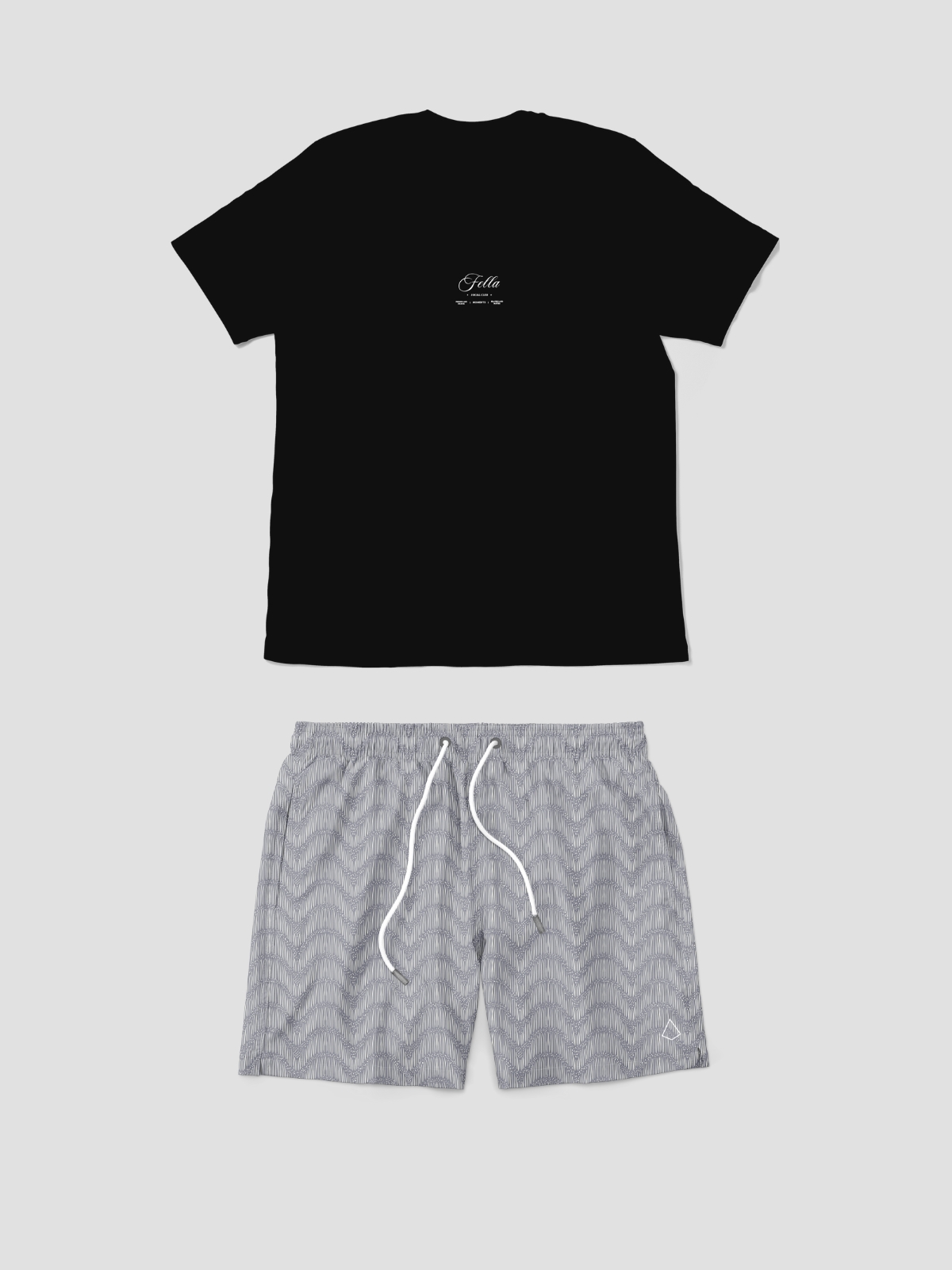 Kit 01 Camiseta Club + 01 Short - Fella Clothing