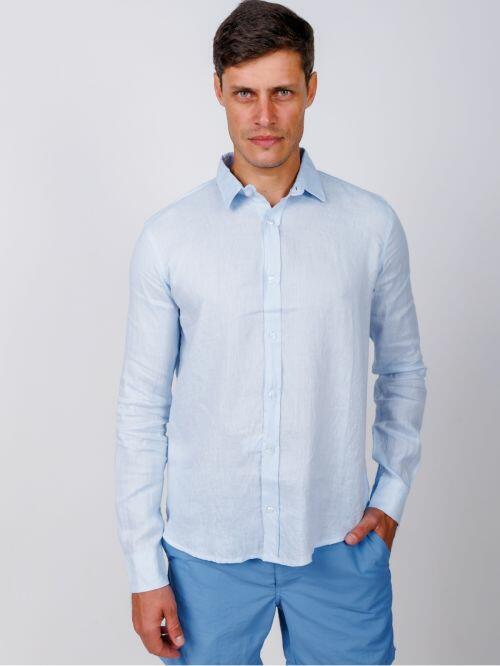 Comprar Camisa Manga Longa Puro Linho Hydra - Fella Clothing