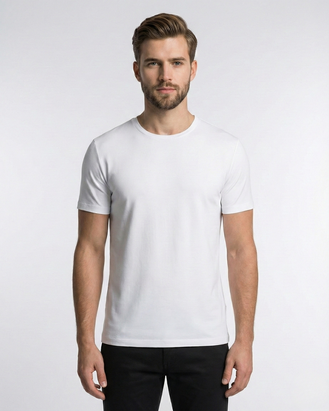 Comprar Camiseta Tech Hybrid White - R$249,90 - Fella Clothing