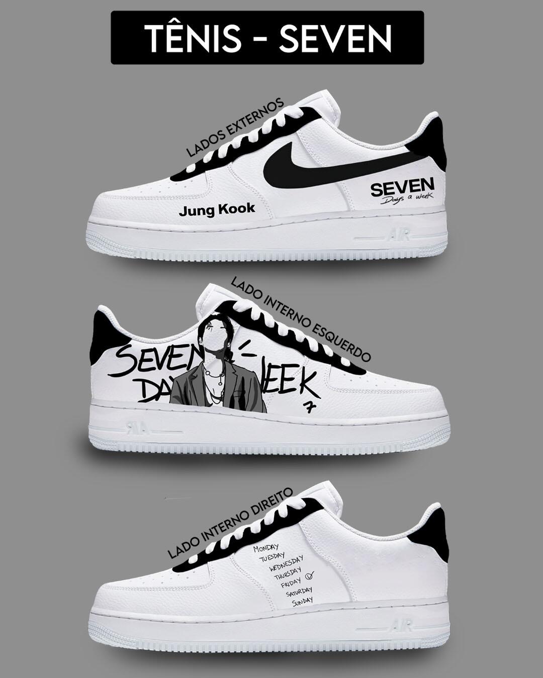 Comprar TÊNIS JK - SEVEN (PRODUÇÃO EM JANEIRO 2026) - Jeonzis Store