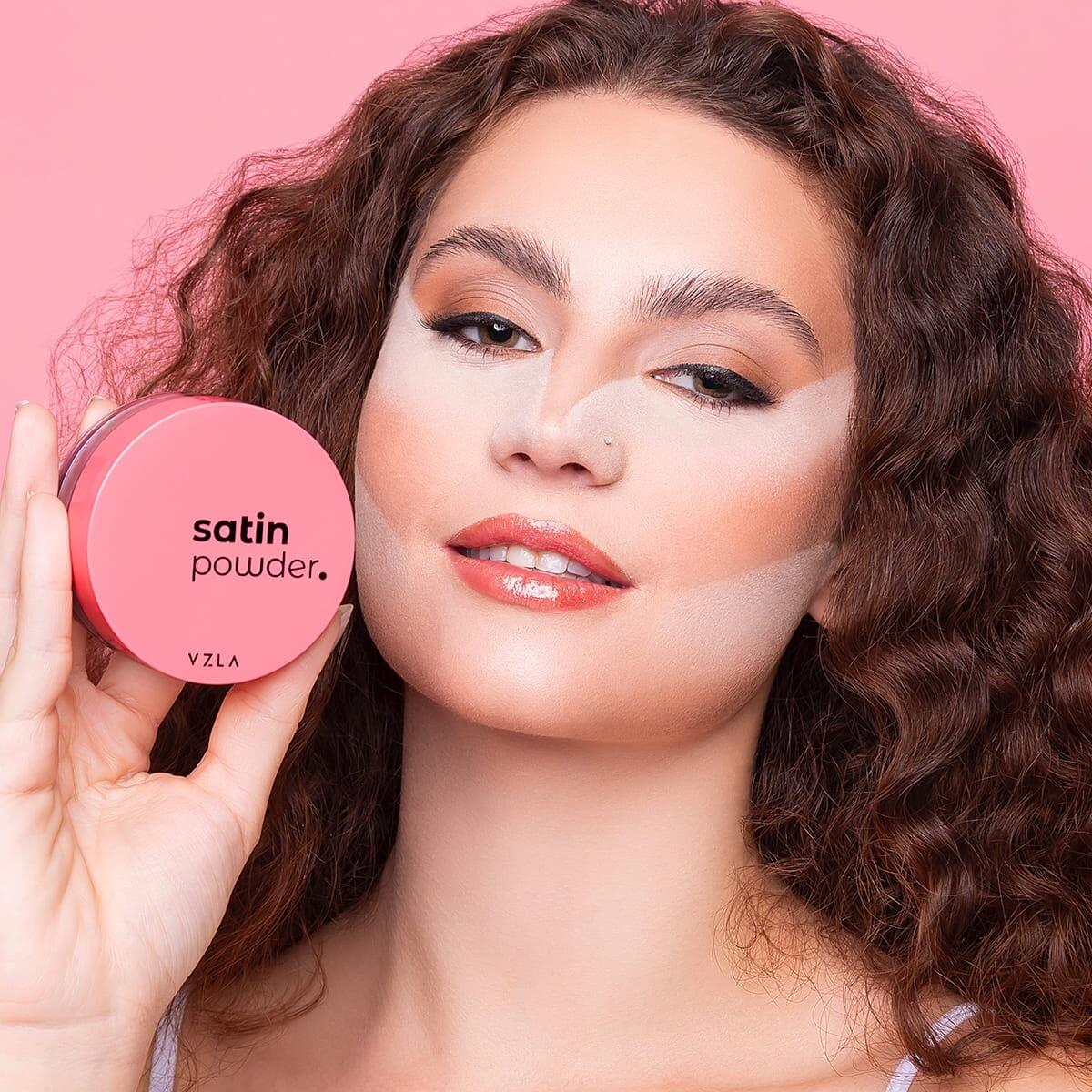 Comprar PÓ SOLTO SATIN POWDER - VIZZELA - Afim de Make