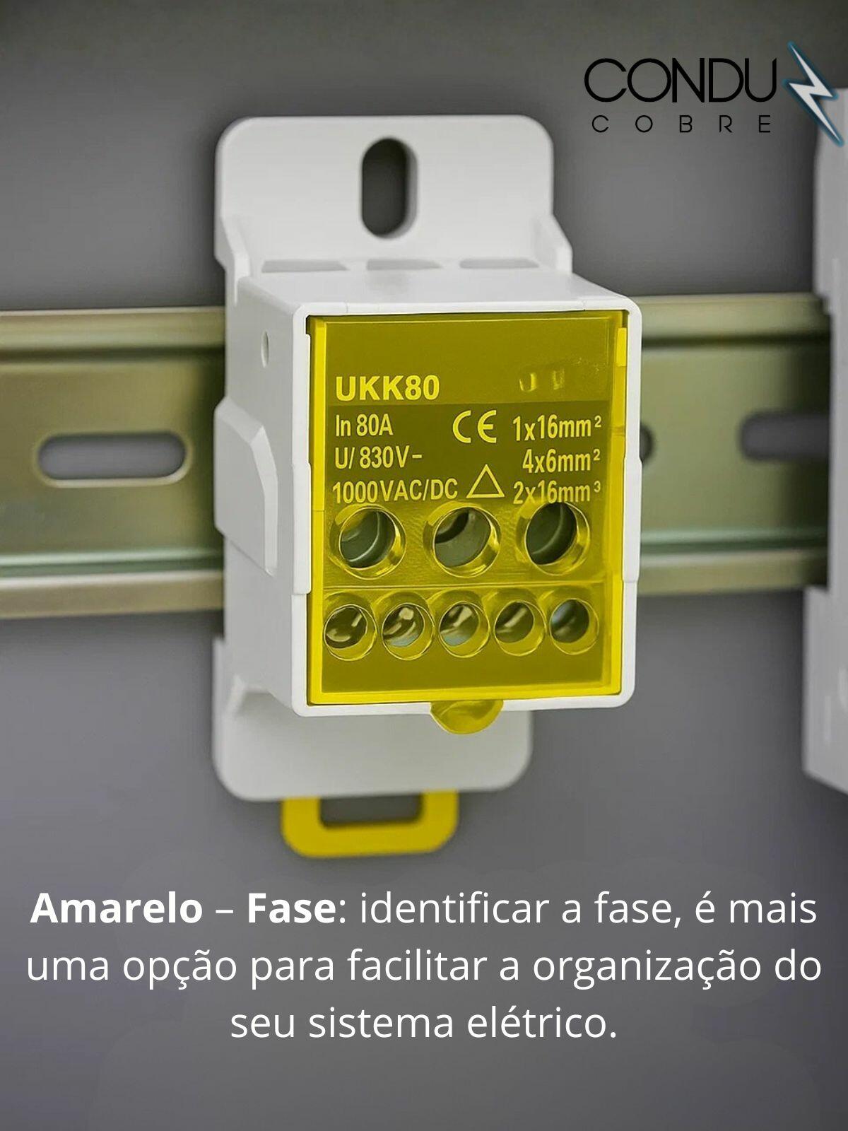 Comprar Bloco Distribuição 80A UKK80A - a partir de R$44,99