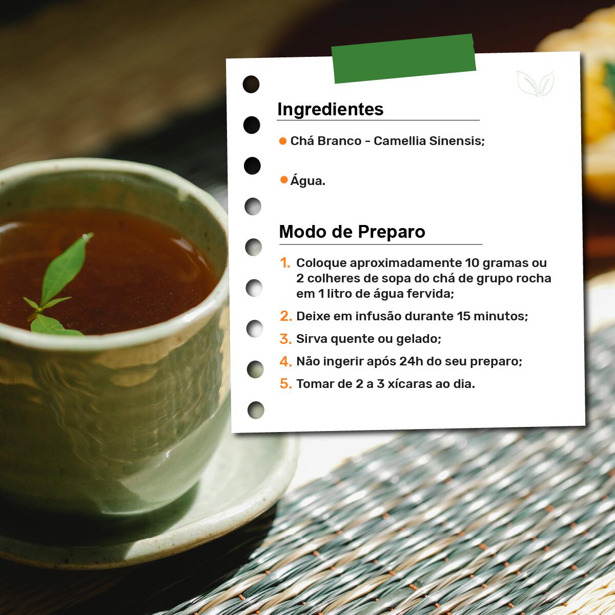 Chá Branco Camellia Sinensis A Granel - de R$16,14 a R$180,49