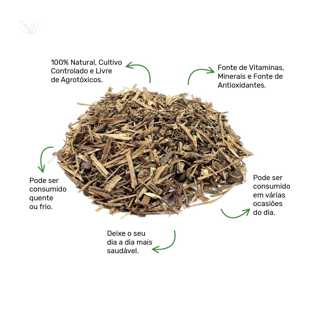 Chá de Cipó Mil Homens Aristolochia cymbifera Mart. A Granel - de R$9 ...