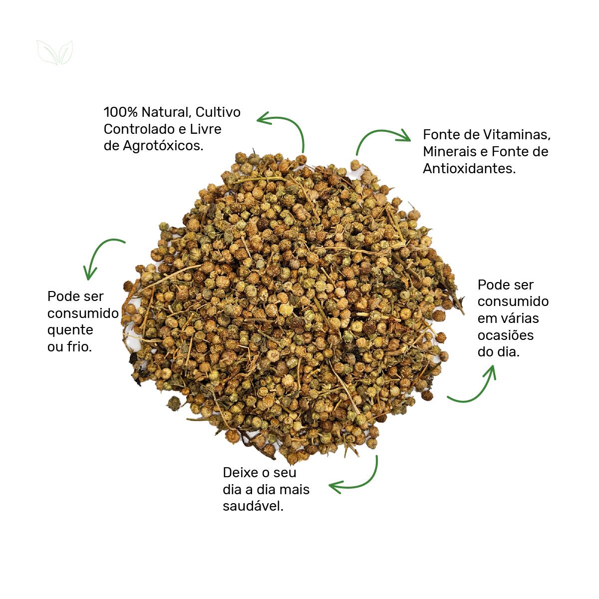 Chá de Macela Semente A Granel - Natural do Povo