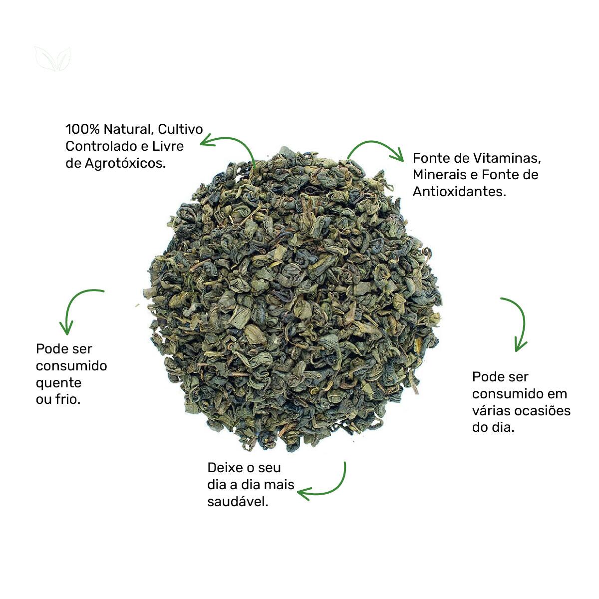Chá Verde Importado Camellia sinensis A Granel