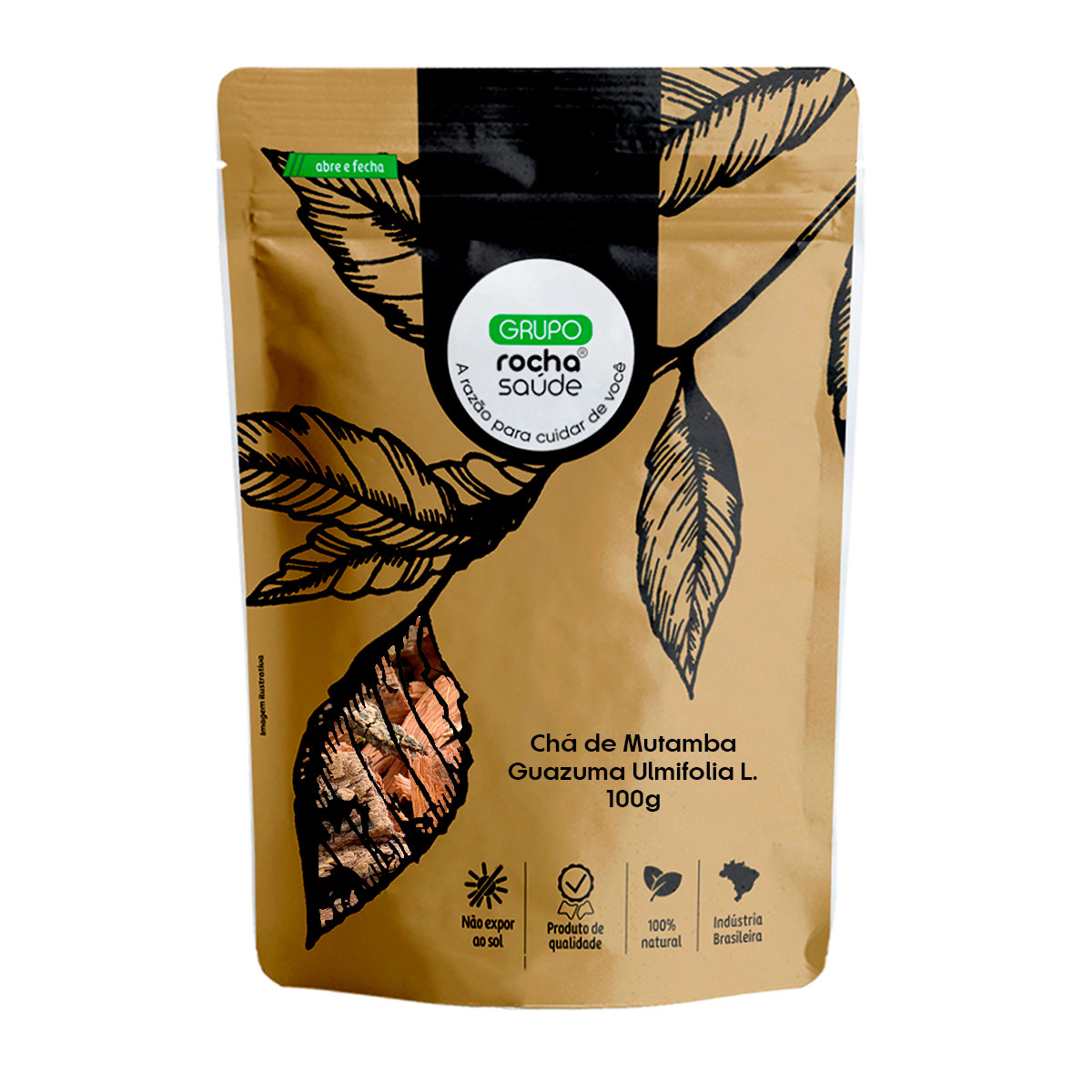Chá de Mutamba Guazuma Ulmifolia L. 100g - a partir de R$16,43 ...
