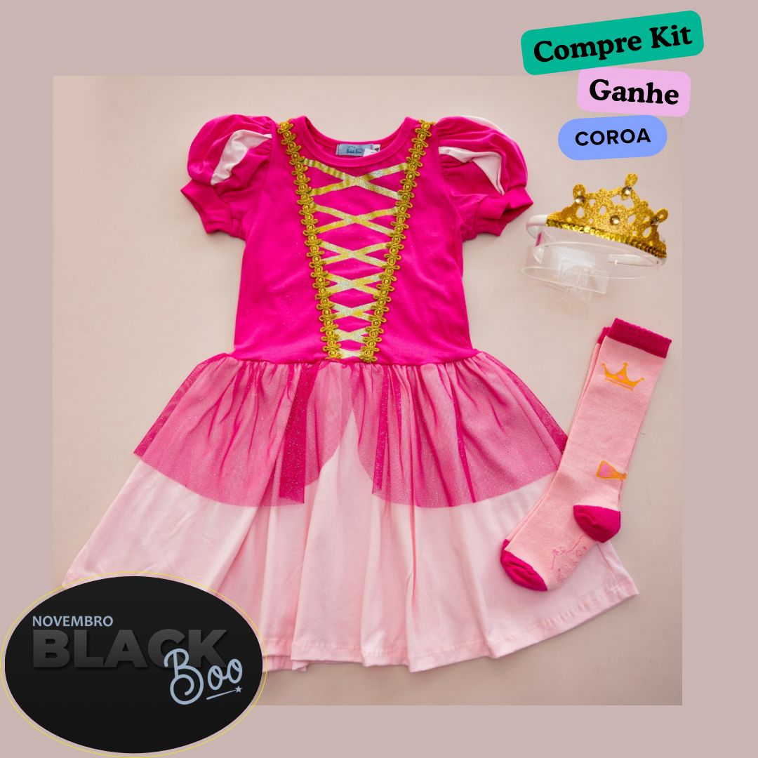 kit Princesa Rosa - bobdi boo