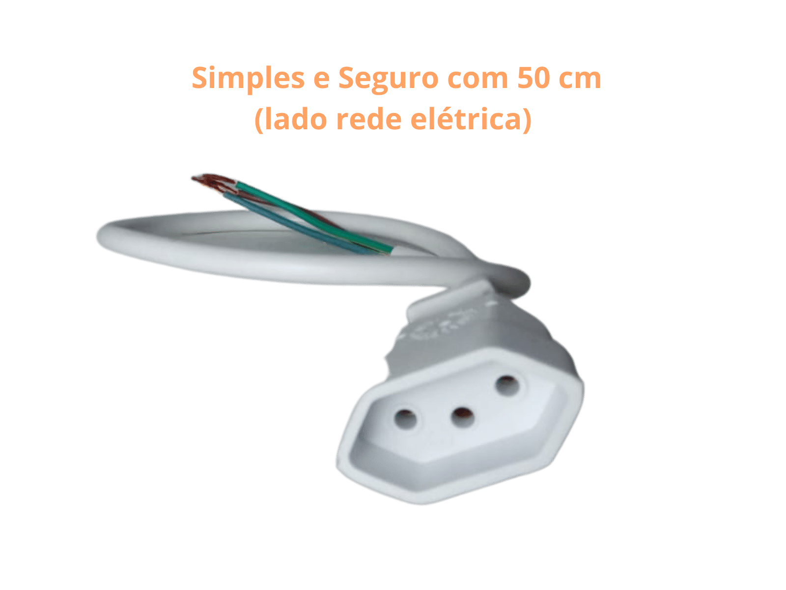 Rabicho femea para luminária comercial calha teto com aletas - a partir ...