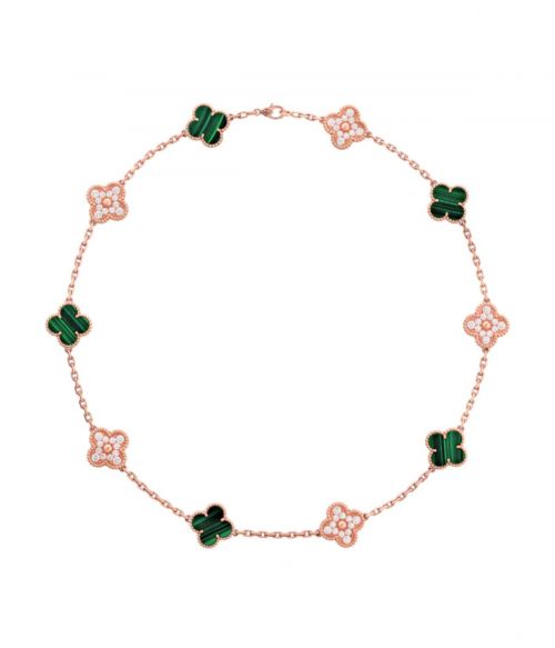 Comprar Colar Van Cleef 10 motivos - Banhado ouro rosa - a partir de R ...