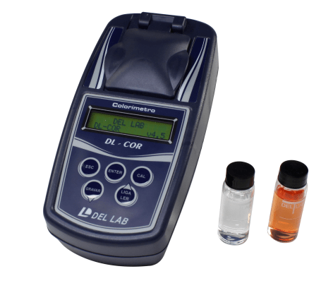 COLORÍMETRO DIGITAL MICROPROCESSADO COR DE ÁGUA