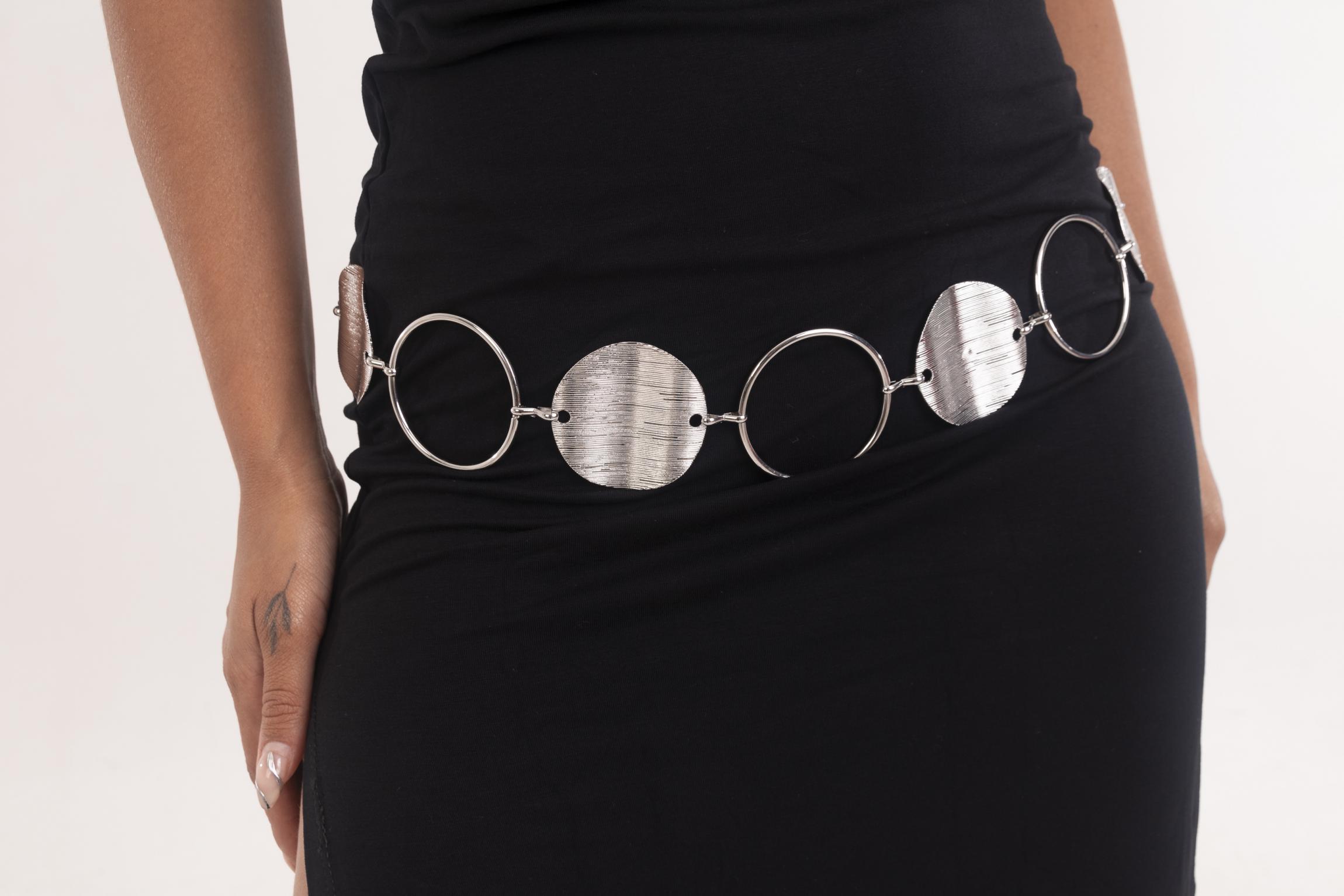 Comprar cinto corrente det. redondo - Jubstore