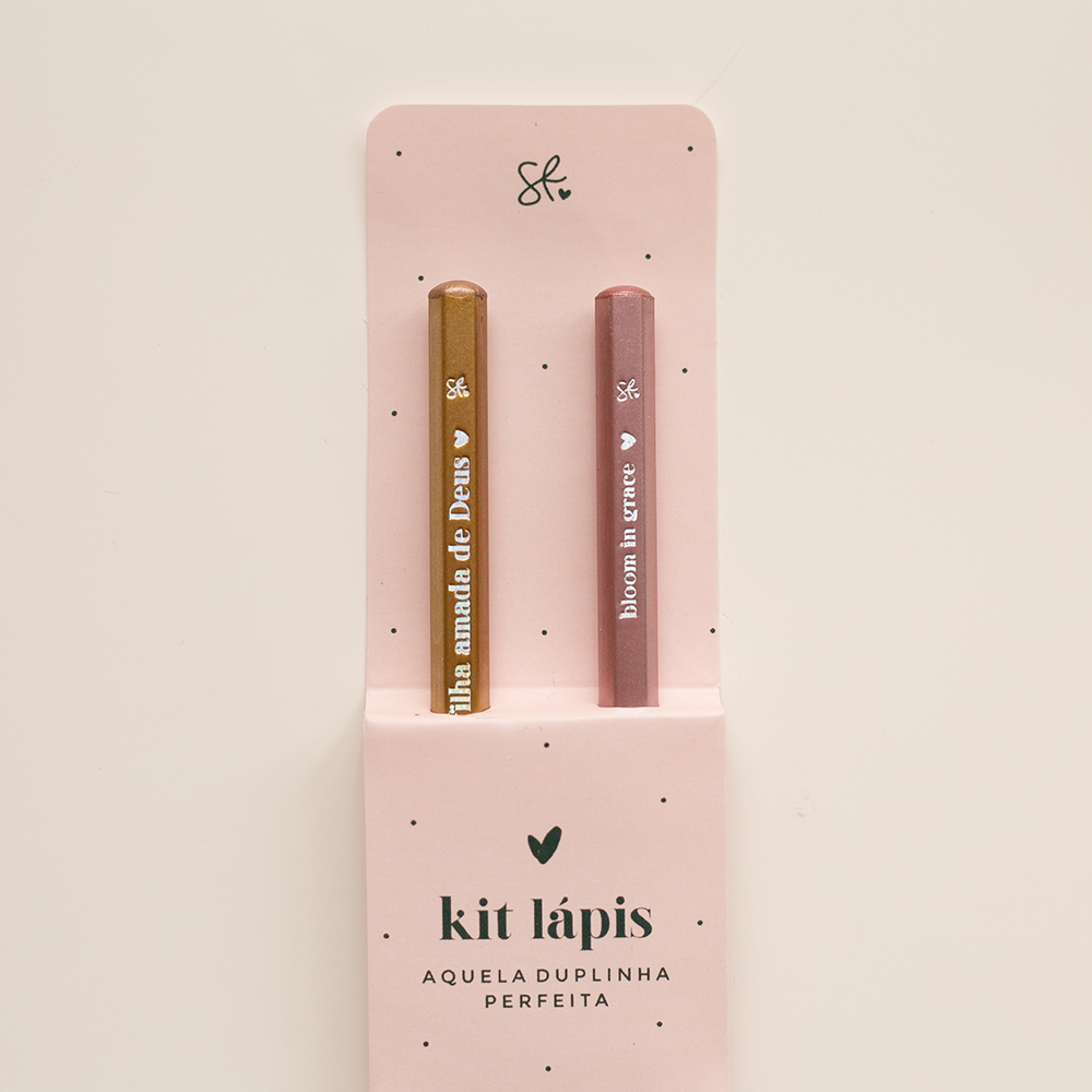 Comprar Kit Lápis Metalizado - a partir de R$19,30 - Somos Filhas ...