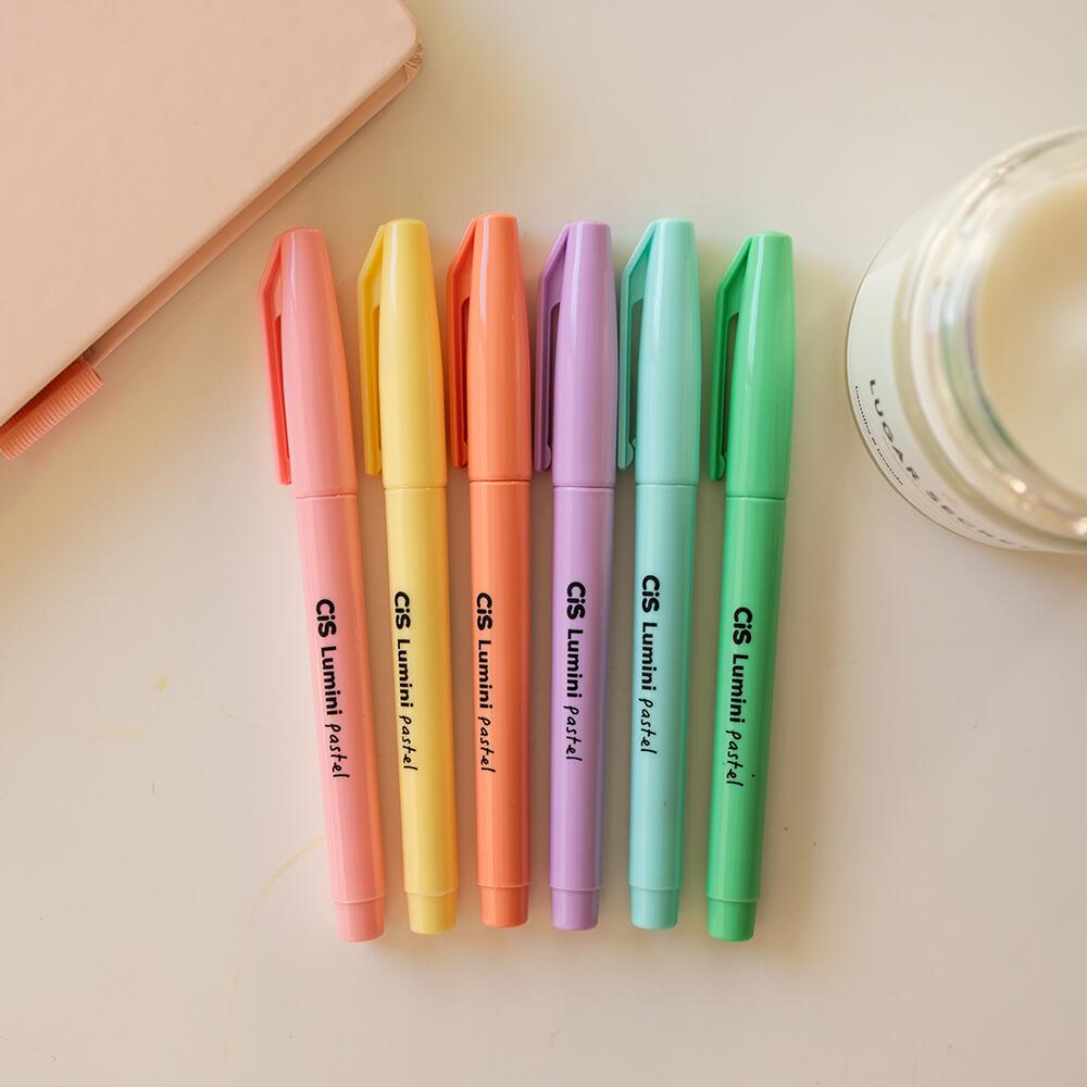 Comprar Kit Marca Texto Pastel CIS - a partir de R$31,91
