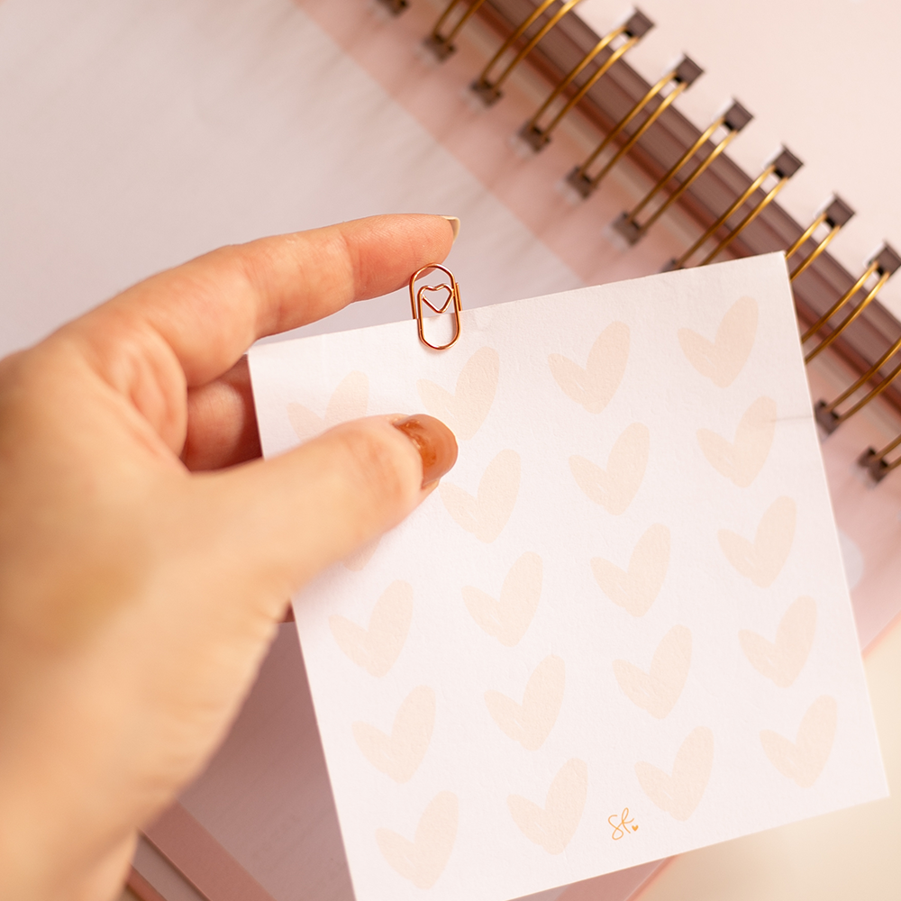 Comprar Clips Coração - Rose Gold - a partir de R$16,39 - Somos Filhas ...