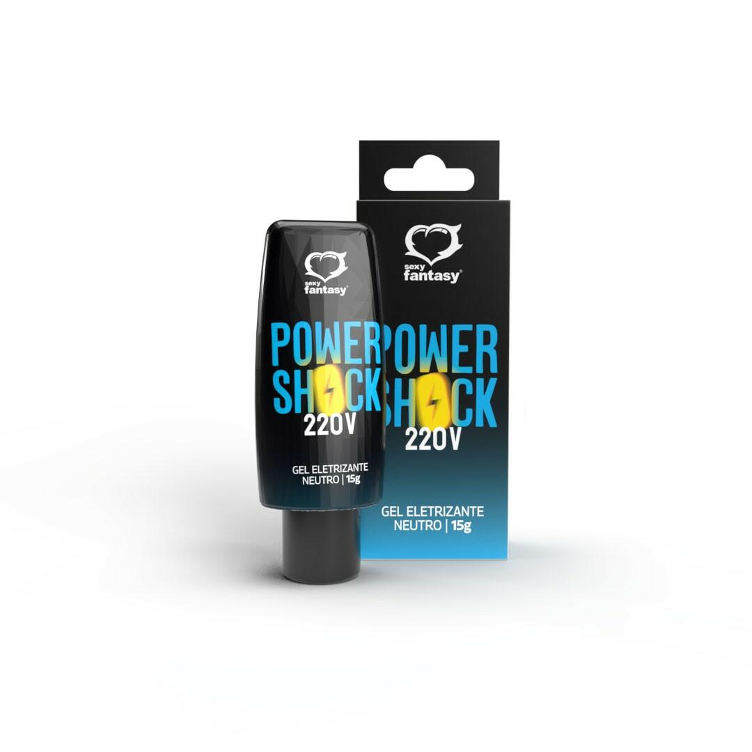 Comprar Power Shock 220v Gel Eletrizante 15g - R$8,99 - TM moda íntima