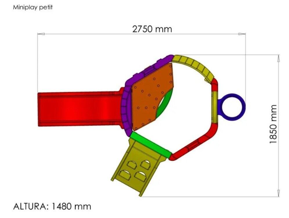 Comprar Playground MiniPlay Petit - a partir de R$2.967,30 - Pulebrink ...