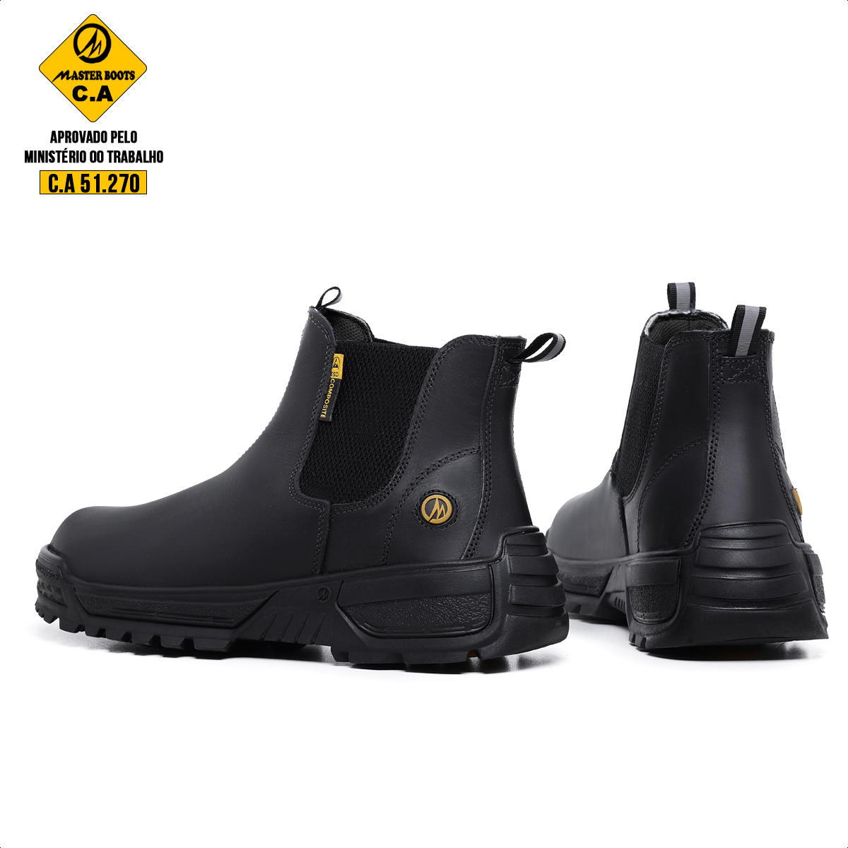 Comprar Bota C.A 51.270 Composite Palmilha Anti Perfurante Solado de Borracha - a partir de R ...