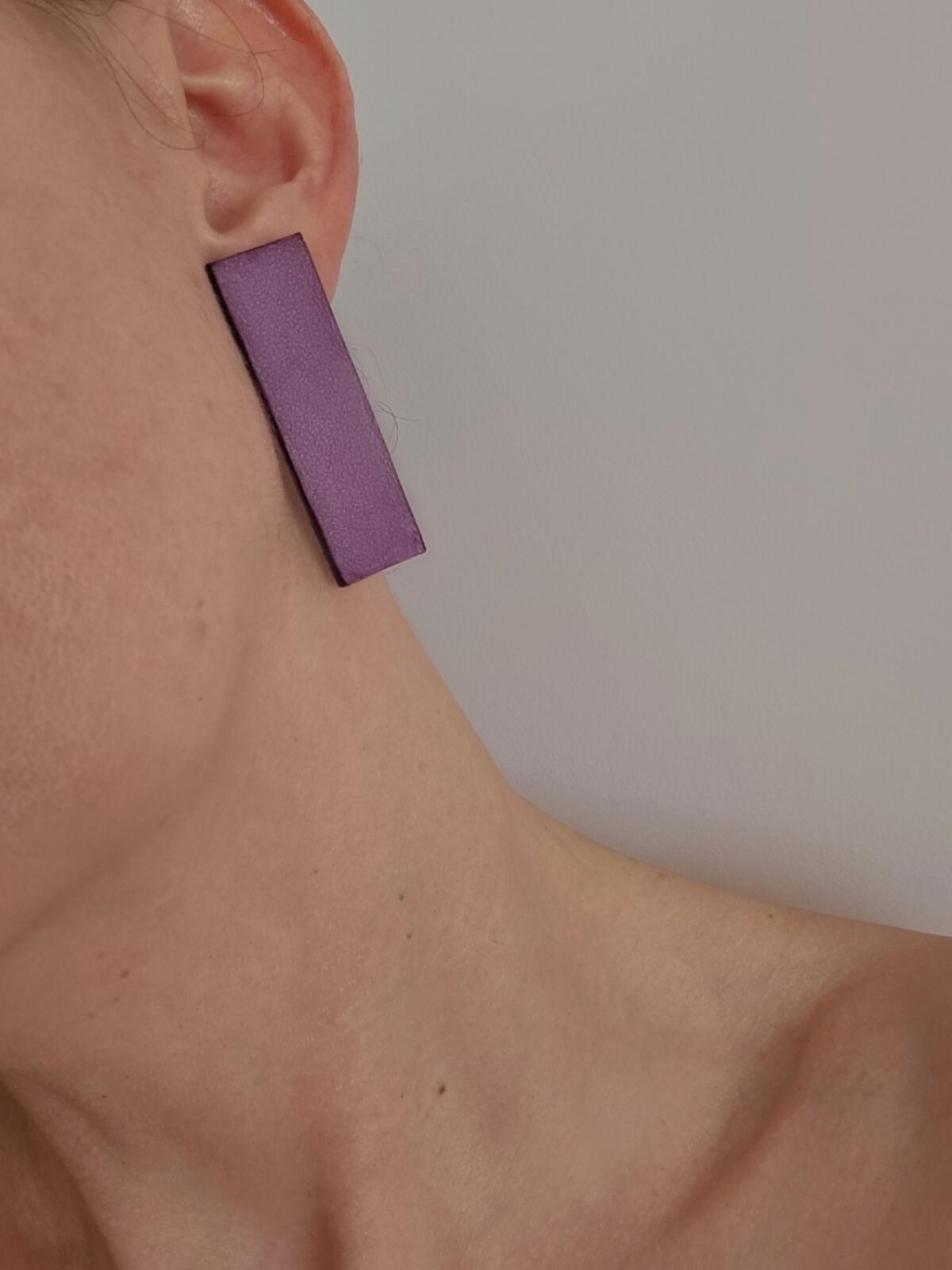 Comprar Brinco Masp | Roxo - R$65,00 - Concretudes