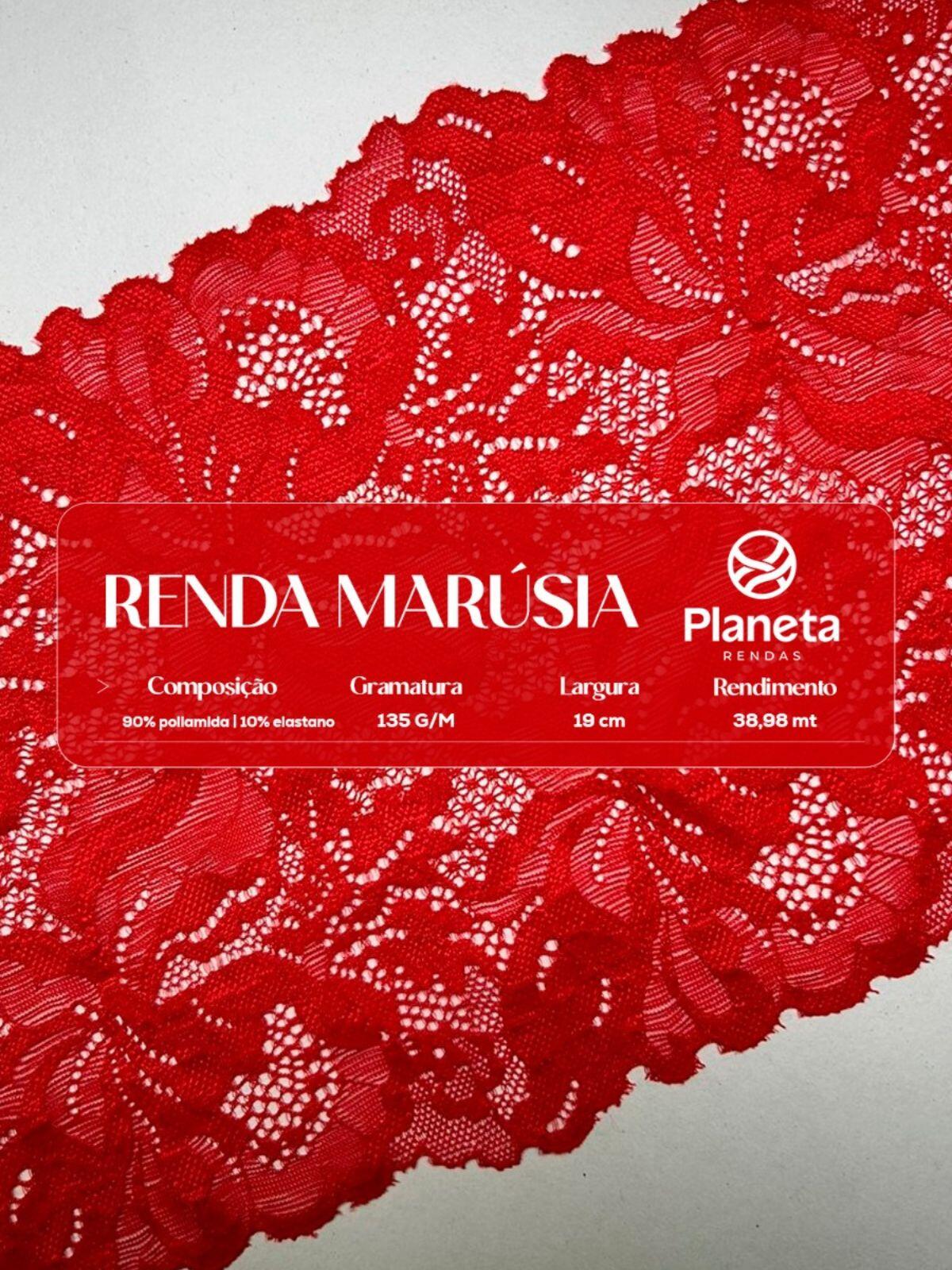Comprar Renda Lingerie Marusia - R$127,90 - Planeta Textil