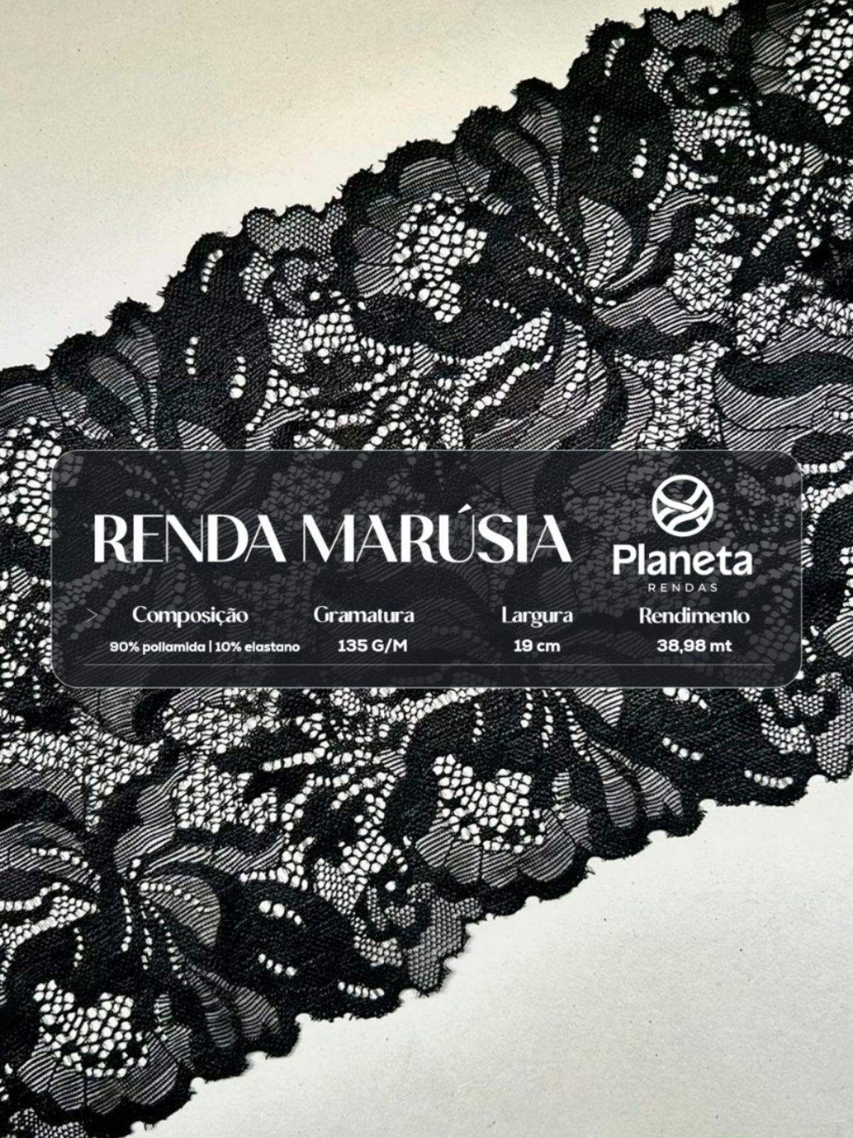 Comprar Renda Lingerie Marusia - R$127,90 - Planeta Textil