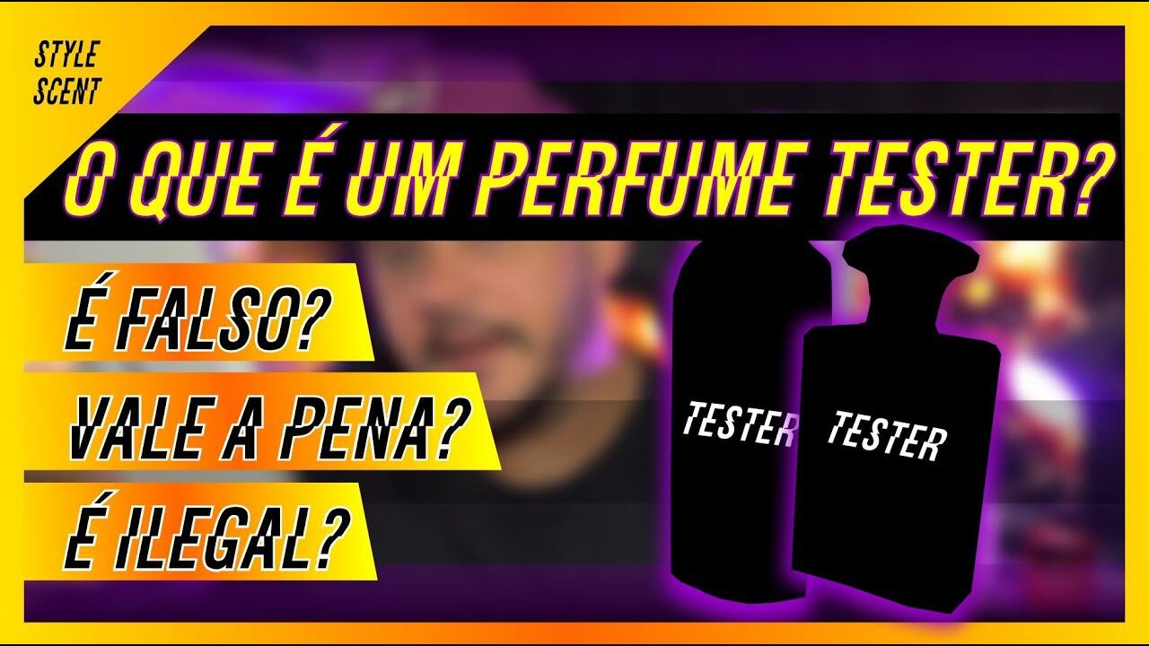 O'que é perfume tester