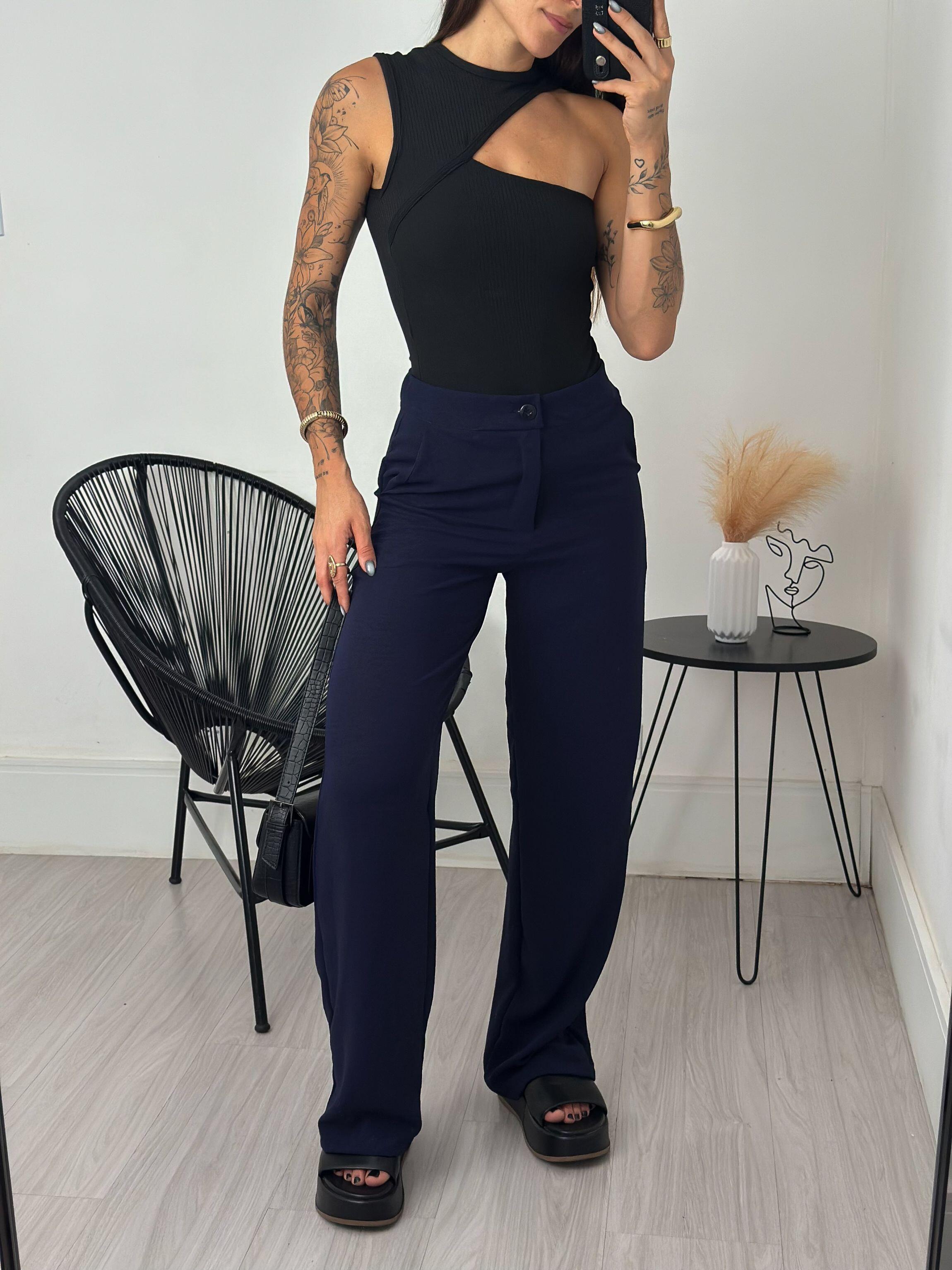 Comprar Calça Ayla Azul Marinho