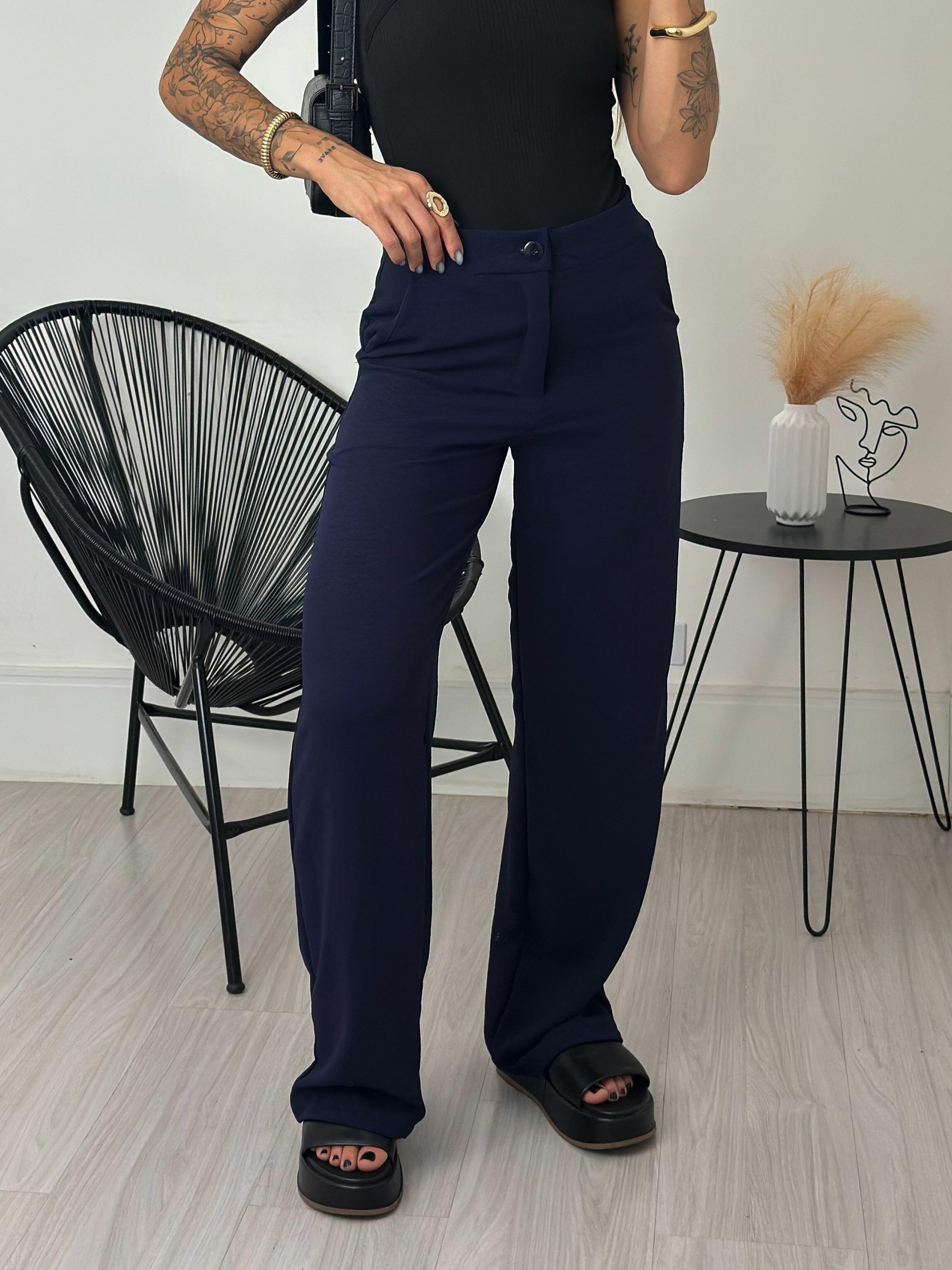 Comprar Calça Ayla Azul Marinho