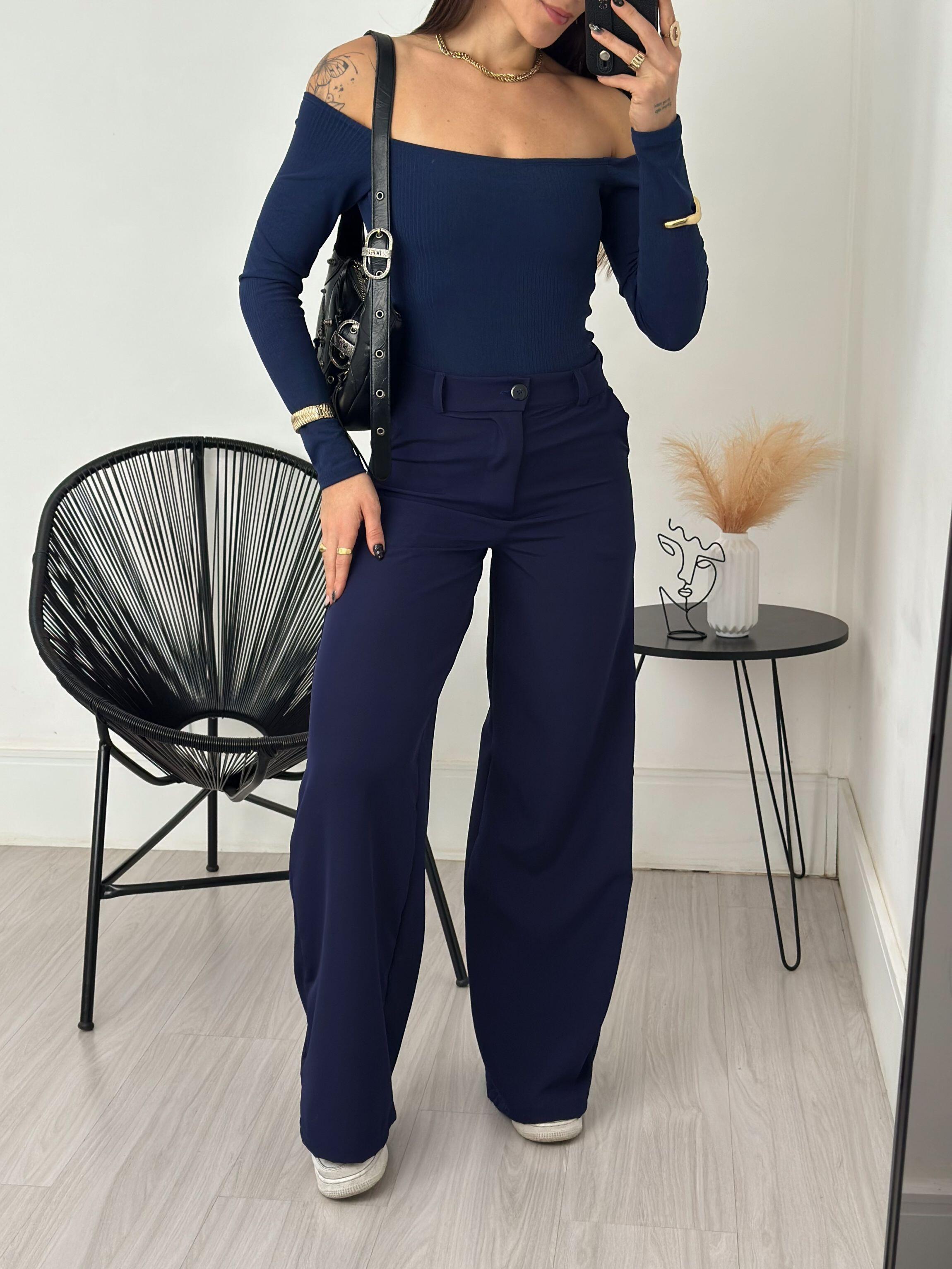 Comprar Calça Luna Azul Marinho - a partir de R$95,90