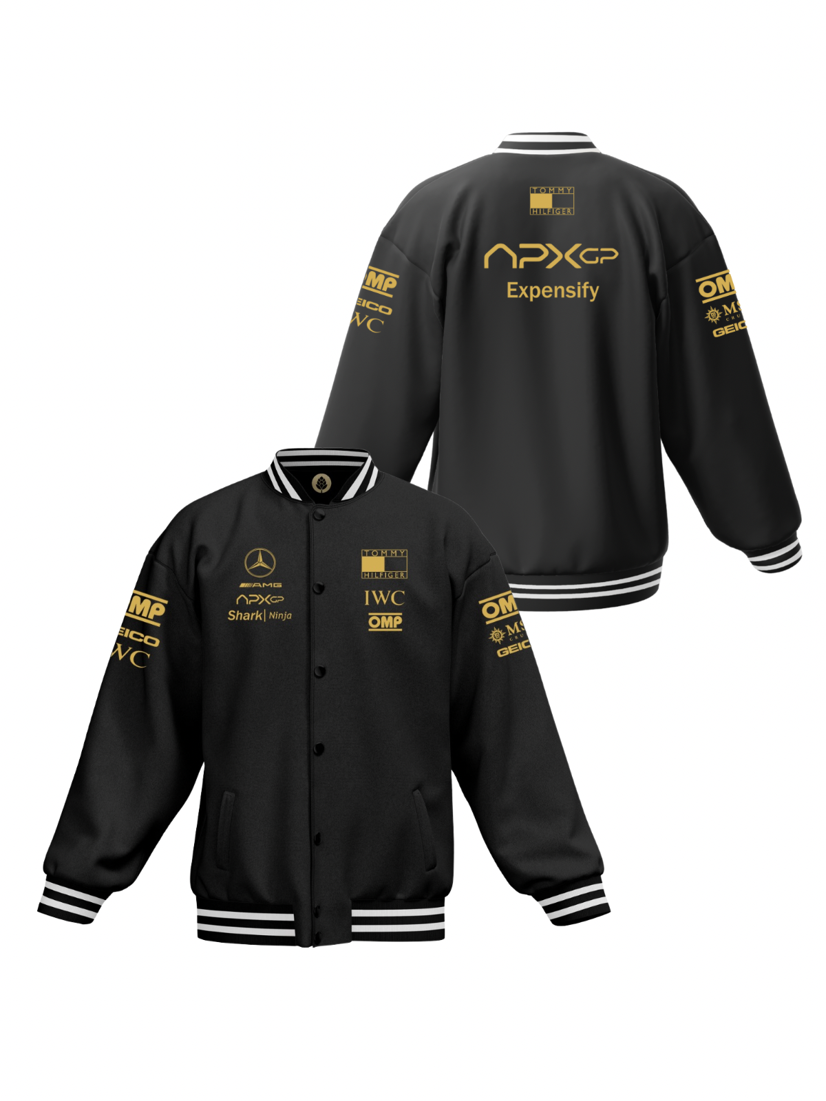 Comprar Jaqueta Overcut Black - APX GP Team - R$229,00 - OVERTAKE STORE