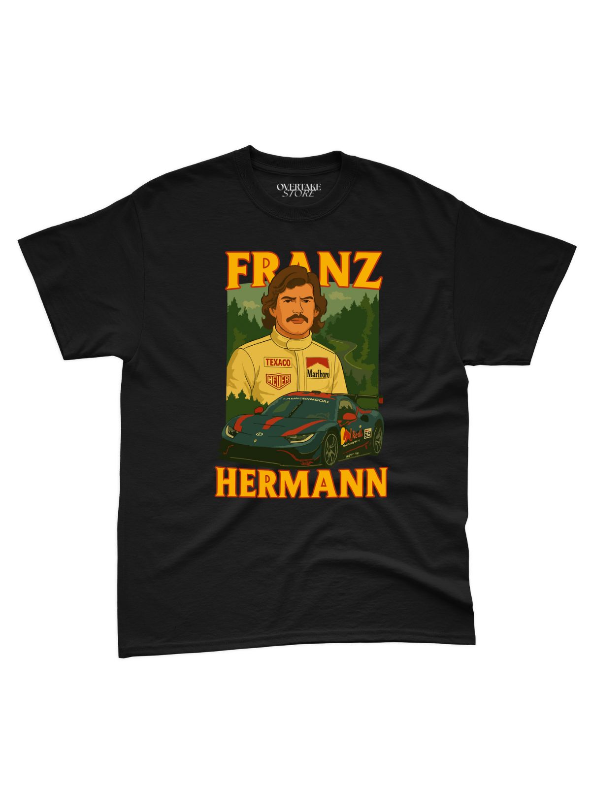 Comprar Camiseta Franz Hermann - Preto - R$109,90 - OVERTAKE STORE