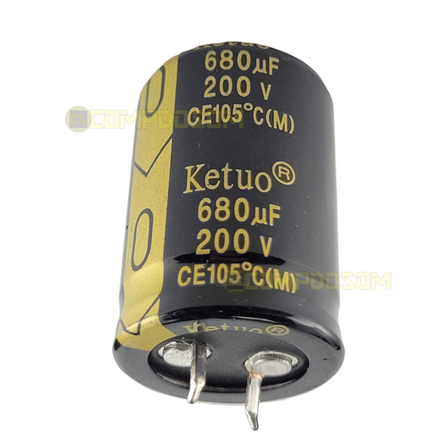 Comprar capacitor 680uf 200V 680/200v ketuo original - a partir de R$10 ...