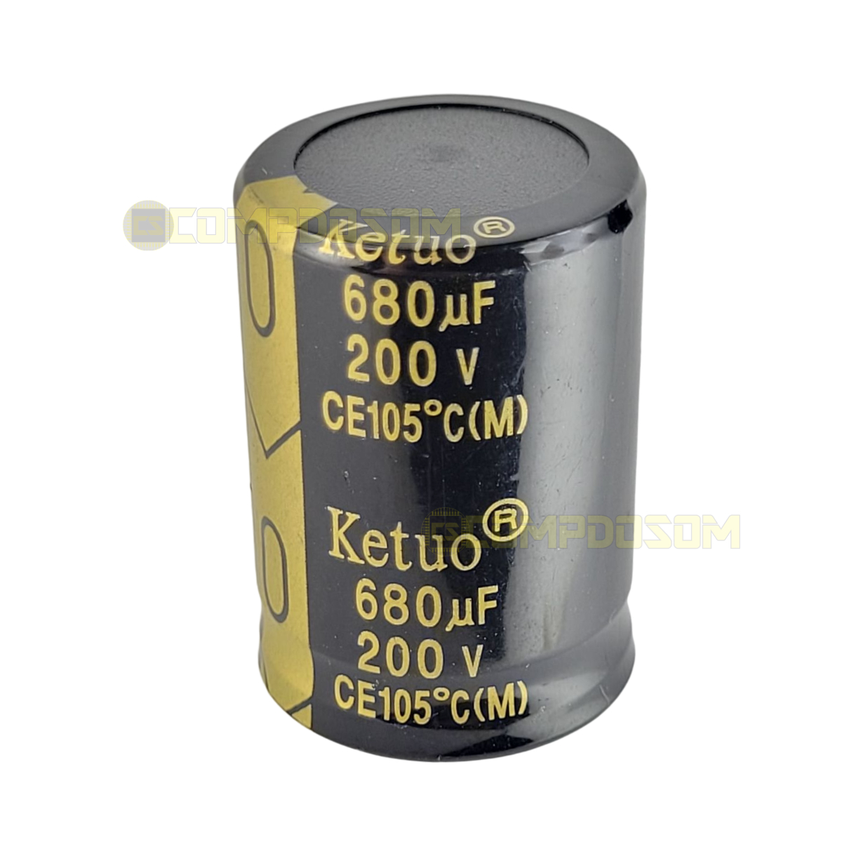 Comprar capacitor 680uf 200V 680/200v ketuo original - a partir de R$10 ...