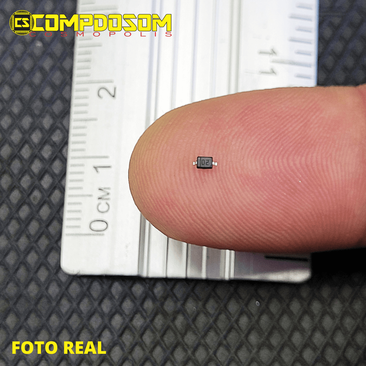 Comprar DIODO D2 BANDA BAT20 SMD ORIGINAL - a partir de R$0,90 - COMPDOSOM