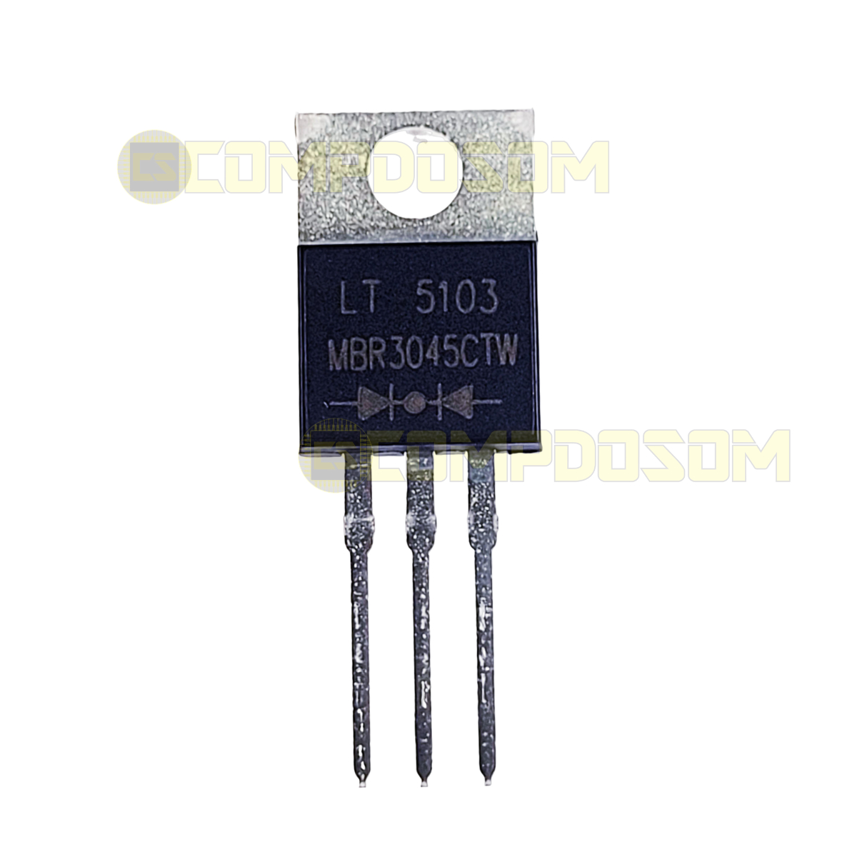 Comprar DIODO RETIFICADOR MBR3045 MBR3545CT ORIGINAL - a partir de R$4,49 - COMPDOSOM