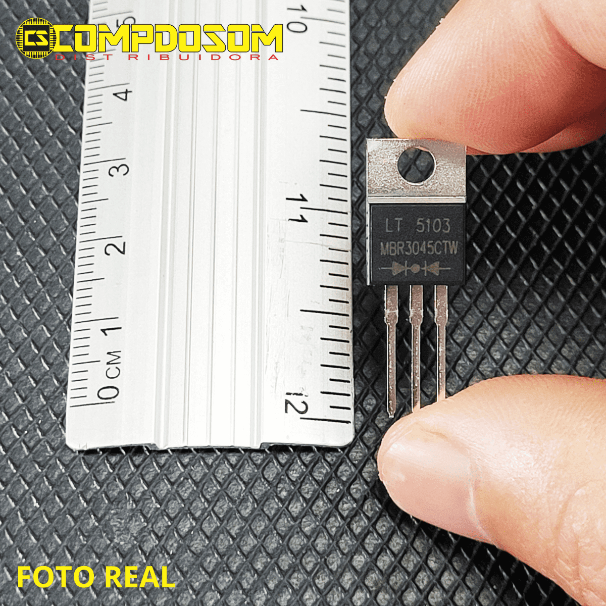 Comprar DIODO RETIFICADOR MBR3045 MBR3545CT ORIGINAL - a partir de R$4,49 - COMPDOSOM