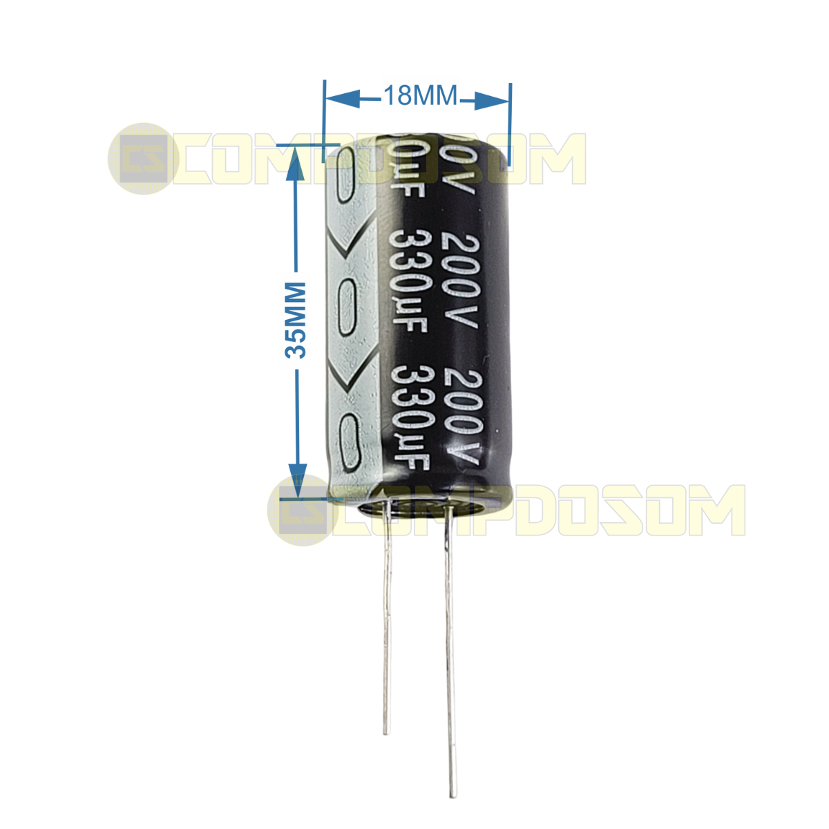 Comprar CAPACITOR 330uf 200V 330/200V KETUO ORIGINAL - a partir de R$5 ...