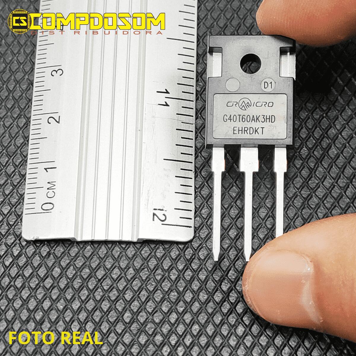 Comprar IGBT 40A G40T60AK3HD CRG40T60 = K40DDDTP K40EH5 IKW40N60 ...