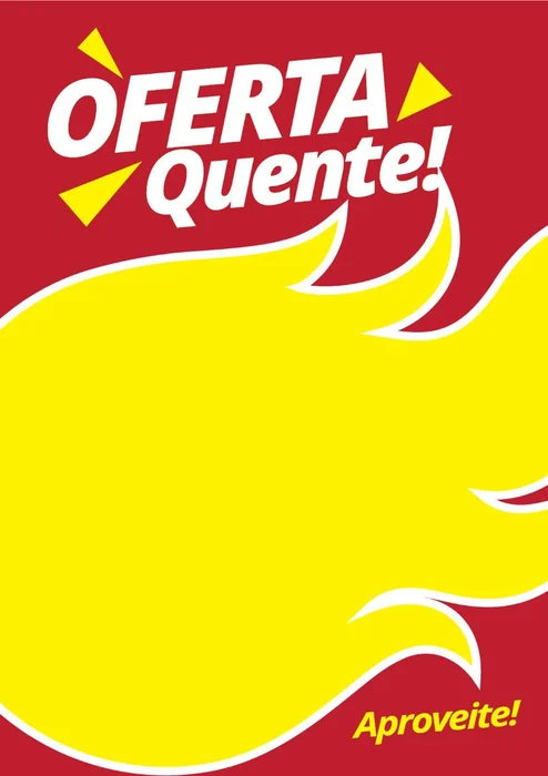 20 Cartazes de Oferta (15x21) - R$20,48