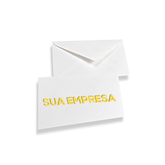 100 Envelopes Comercial C6 PERSONALIZADO - a partir de R$72,21