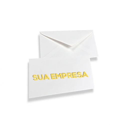 50 Envelopes Comercial C6 PERSONALIZADO - a partir de R$36,10