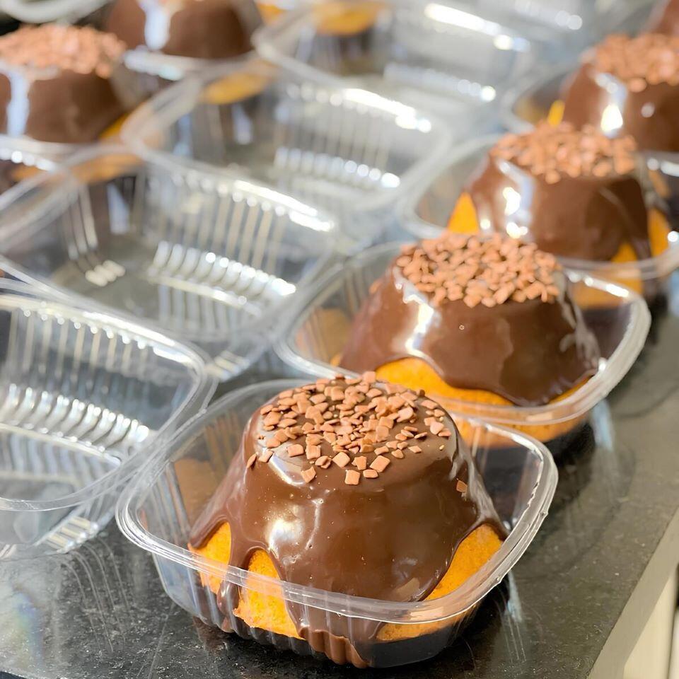 Embalagem GA12 Mini Bolo Bento Cake Lanches Pet Galvanotek - R$27,90