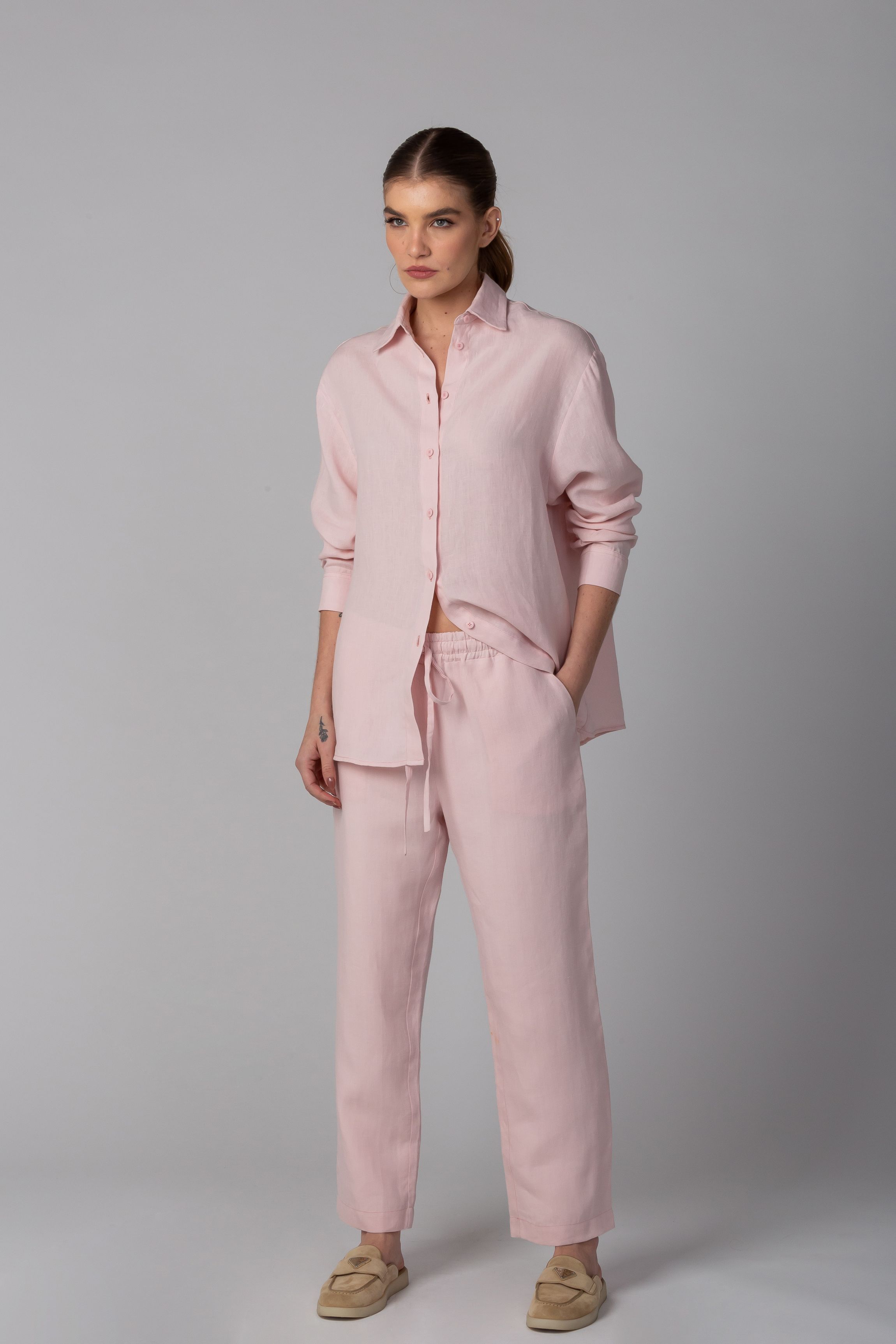 Comprar CALÇA PANAMÁ ROSA BLUSH - By Helena Bordon