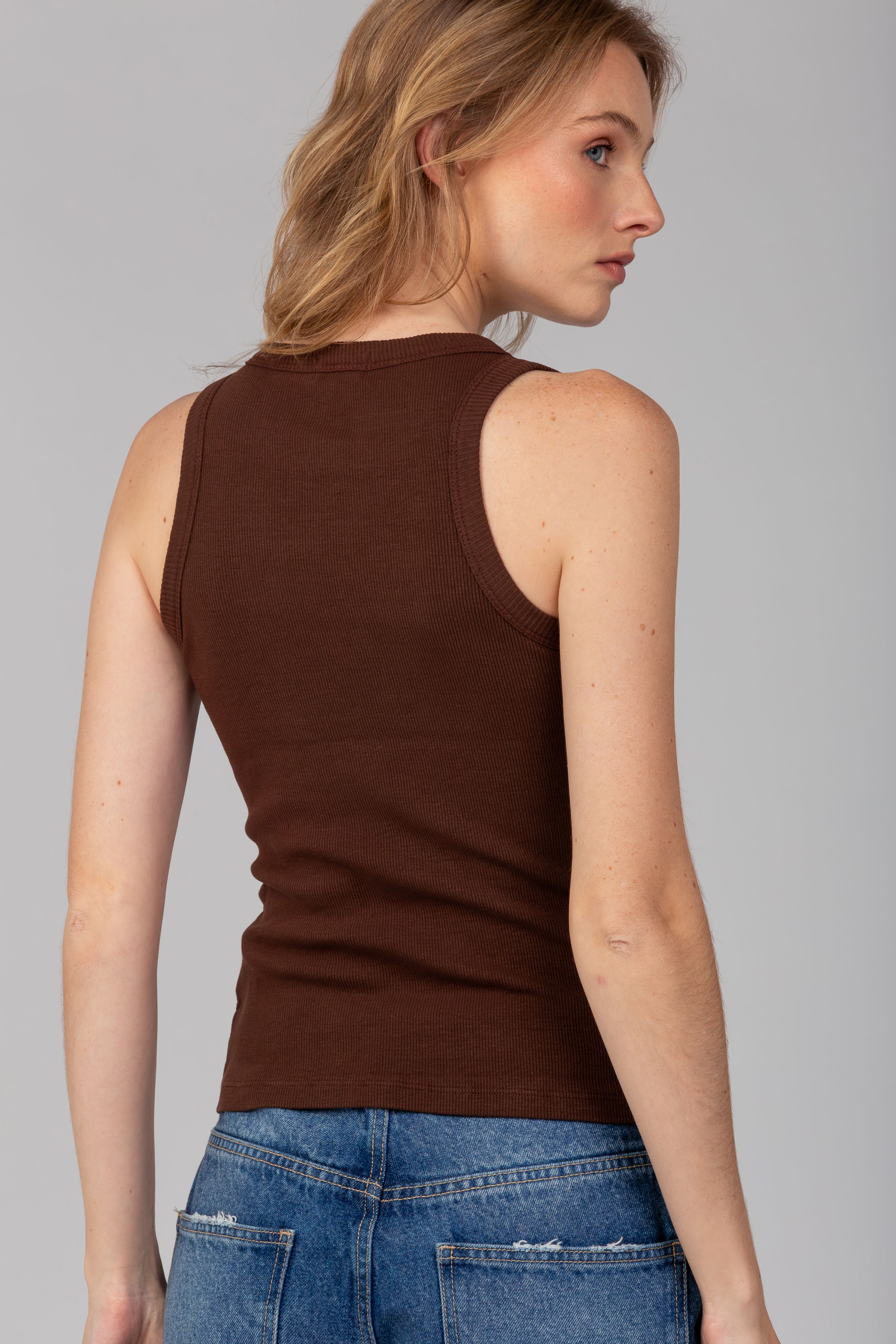 Comprar REGATA RIB VERONA CHOCOLATE - R$298,00 - By Helena Bordon