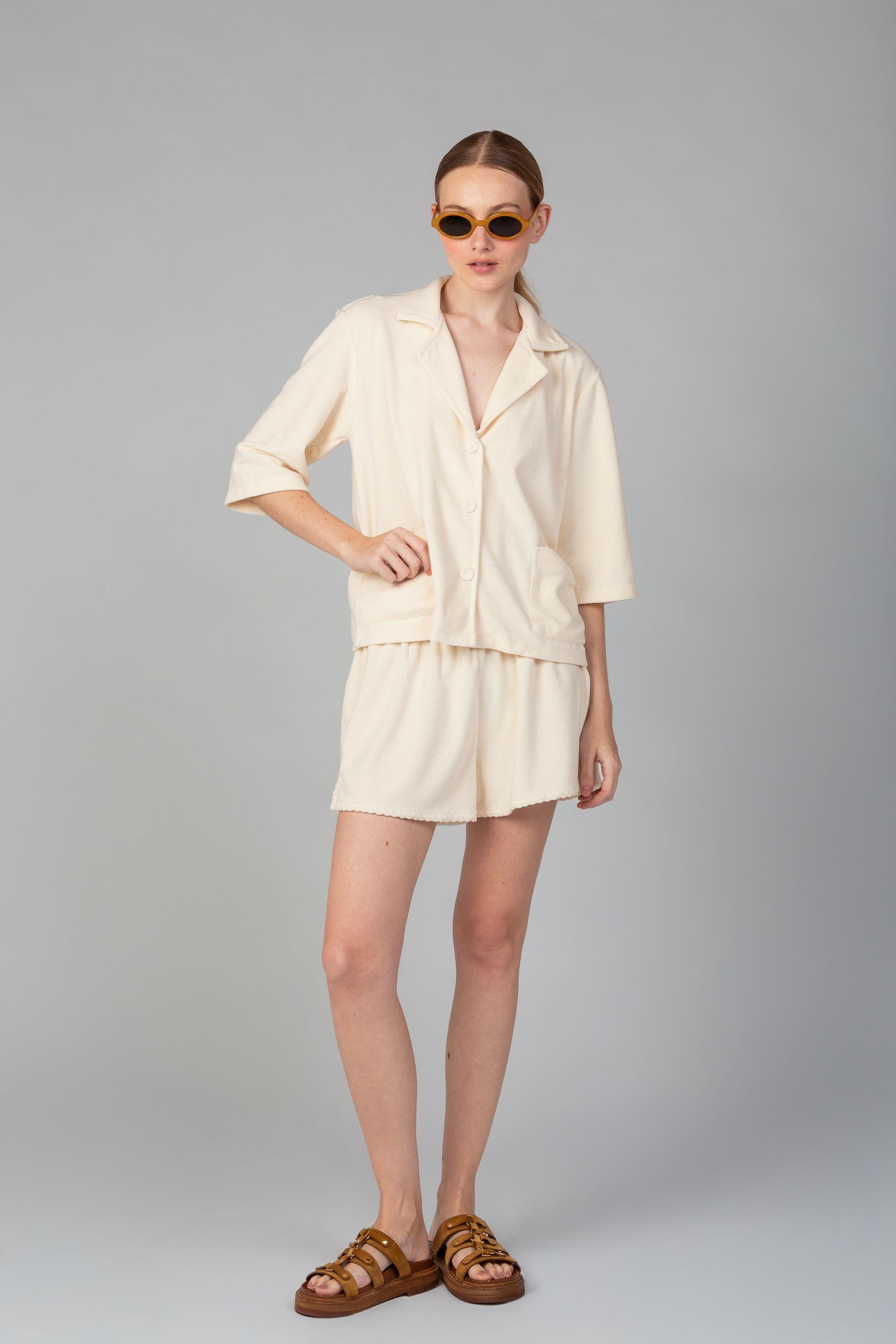 Comprar SHORTS COLLAB PRAIA & HB OFF WHITE