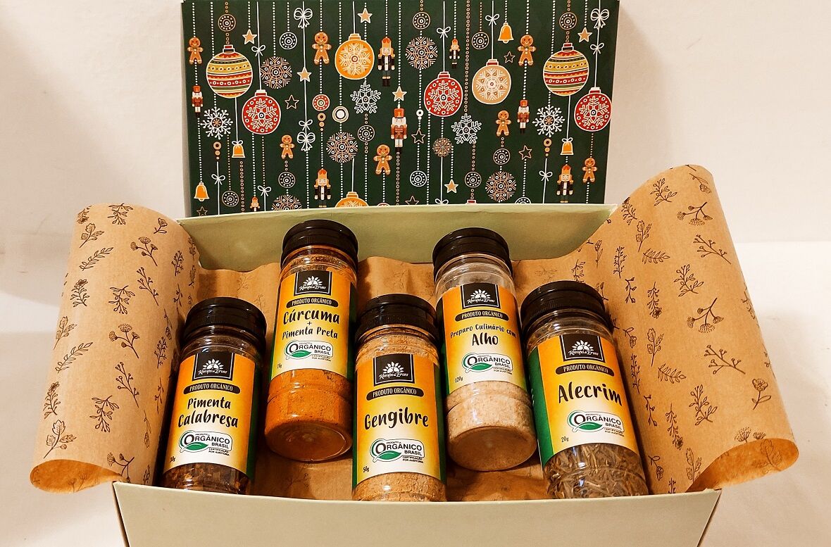 Kit de Natal com os melhores temperos orgânicos - A Botica Orgânica de ...