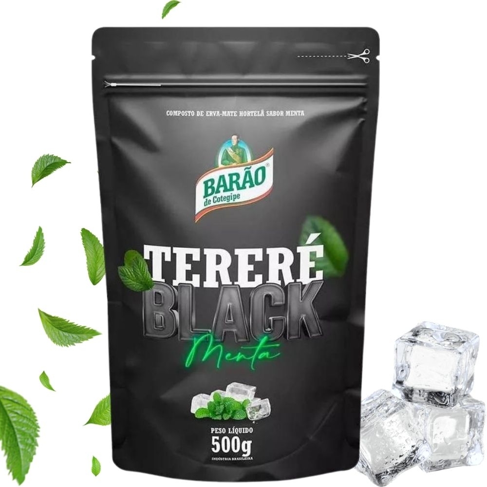 Comprar Kit 4 Erva Mate Terere Black Menta Premium Sem açúcar 2 kg - A ...