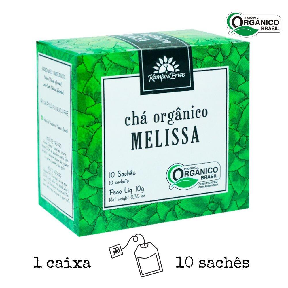 Comprar Kit 3 Melissa erva Orgânico e Certificado 10 sachês por caixa ...